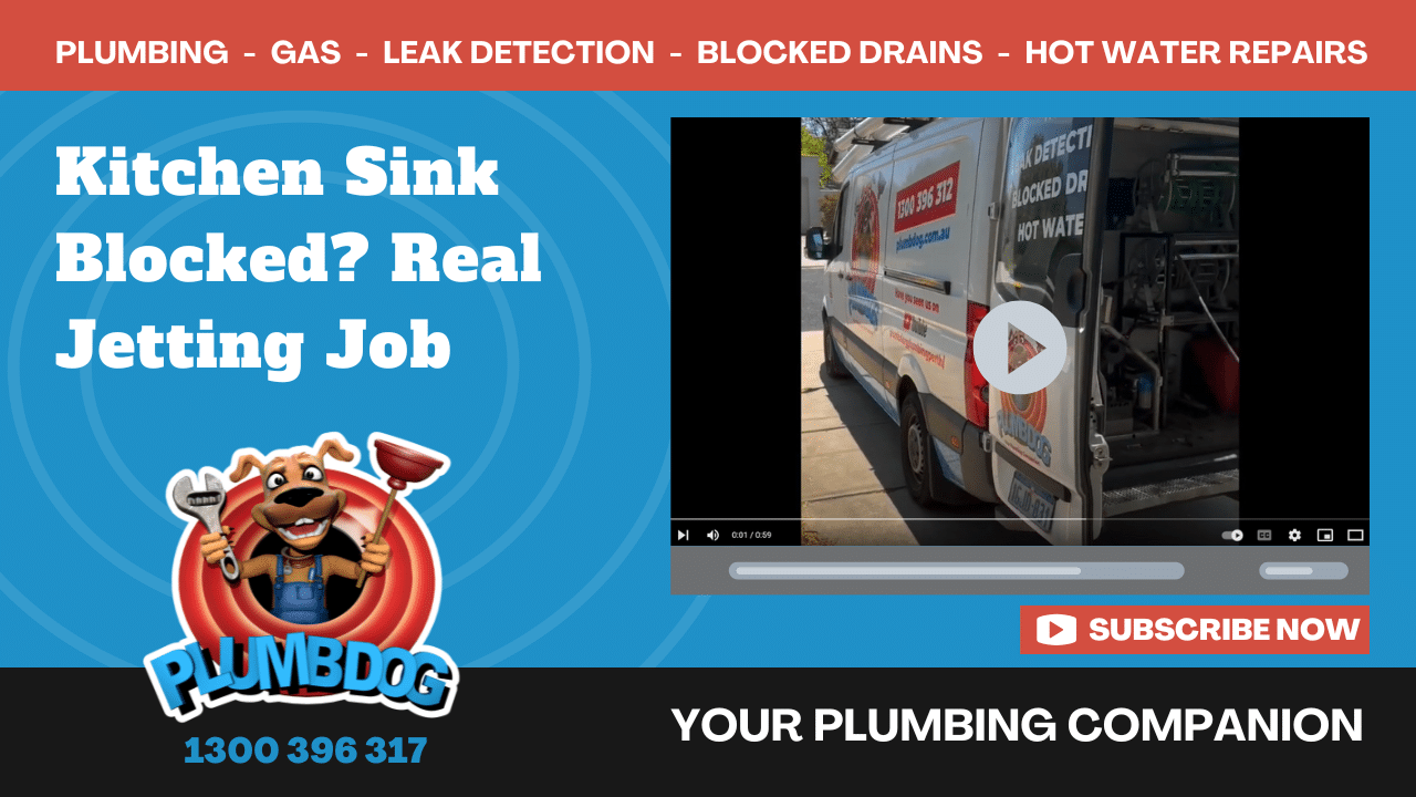 Blocked Kitchen Sink Cleared with Jetter | Drain Crystals Don’t Work ...