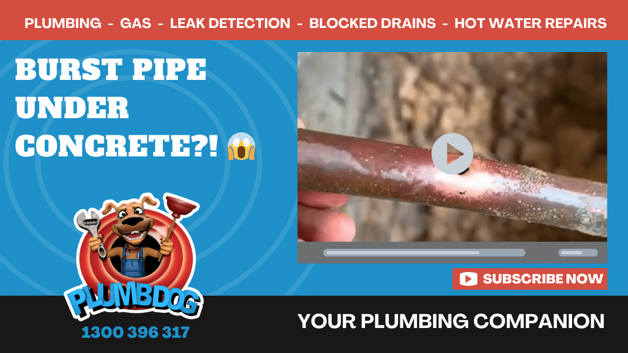 Burst Pipe Repair South Yunderup | Copper Leak Fixed Under Concrete ...