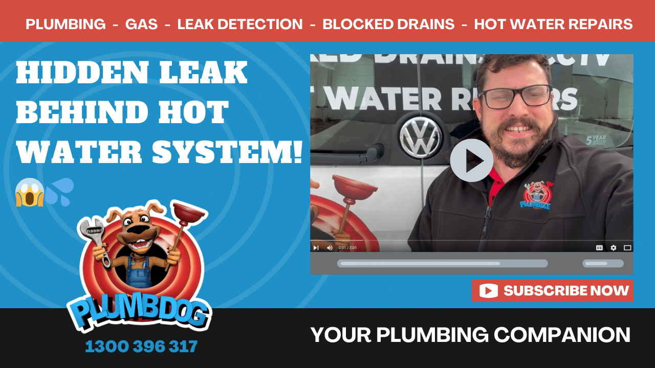 Warwick Hot Water Leak Repair | Pipe Replacement by Plumbdog Perth